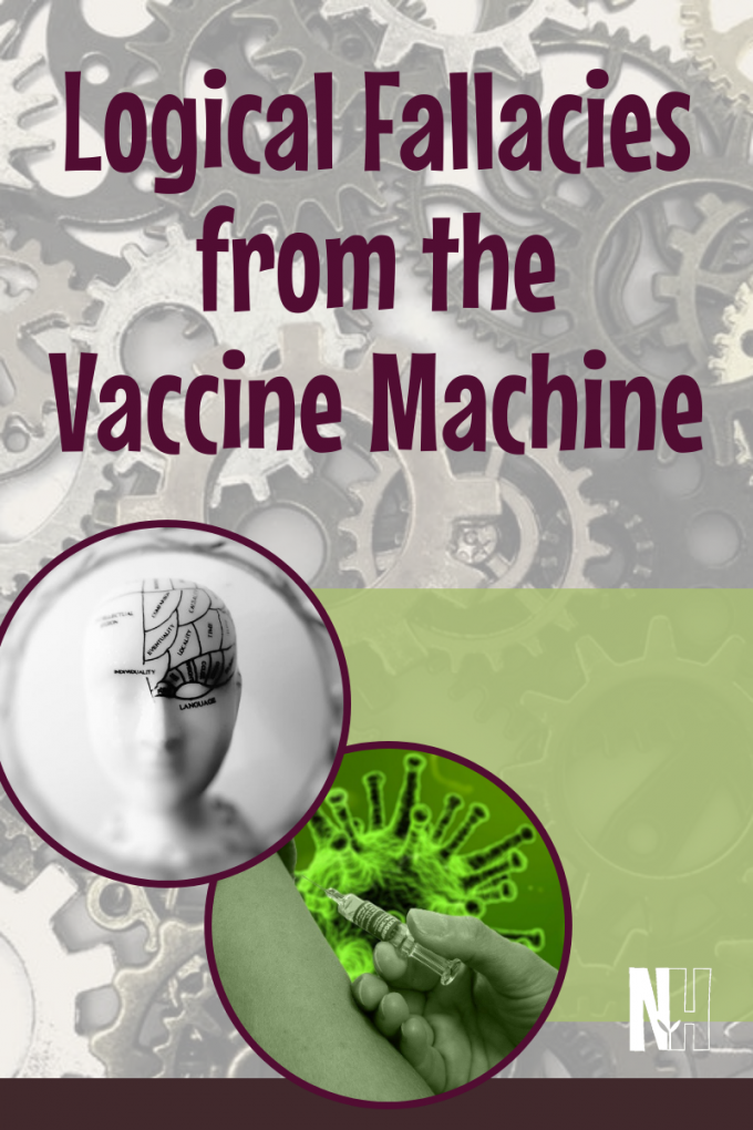 Logical Fallacies from the Vaccine Machine